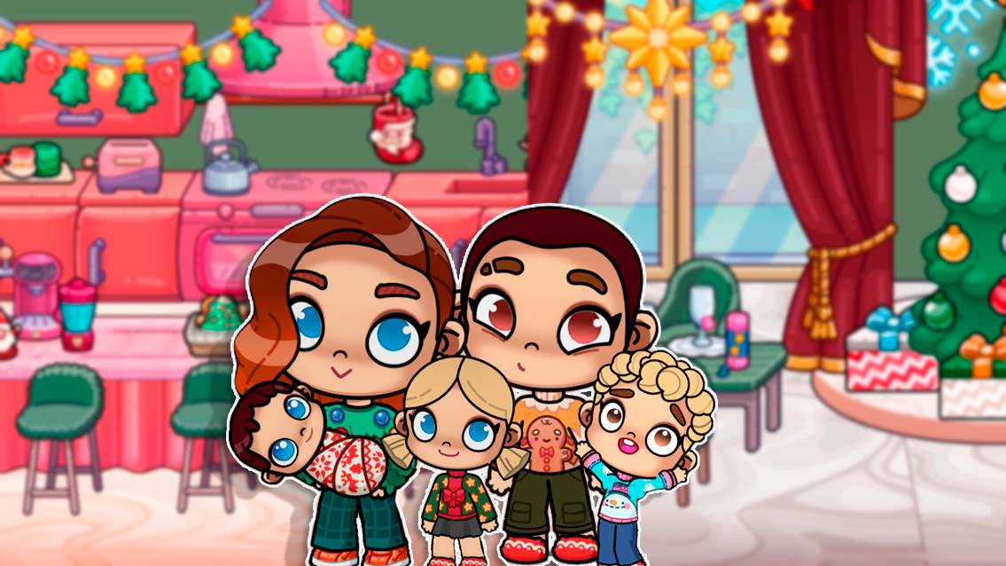 Семейный Новогодний Дом в Аватар Ворлд 🎄 Все Бесплатно