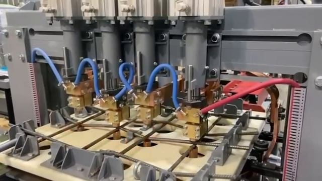 Сварка переплетенных арматурных каркасов для армирования горных выработок