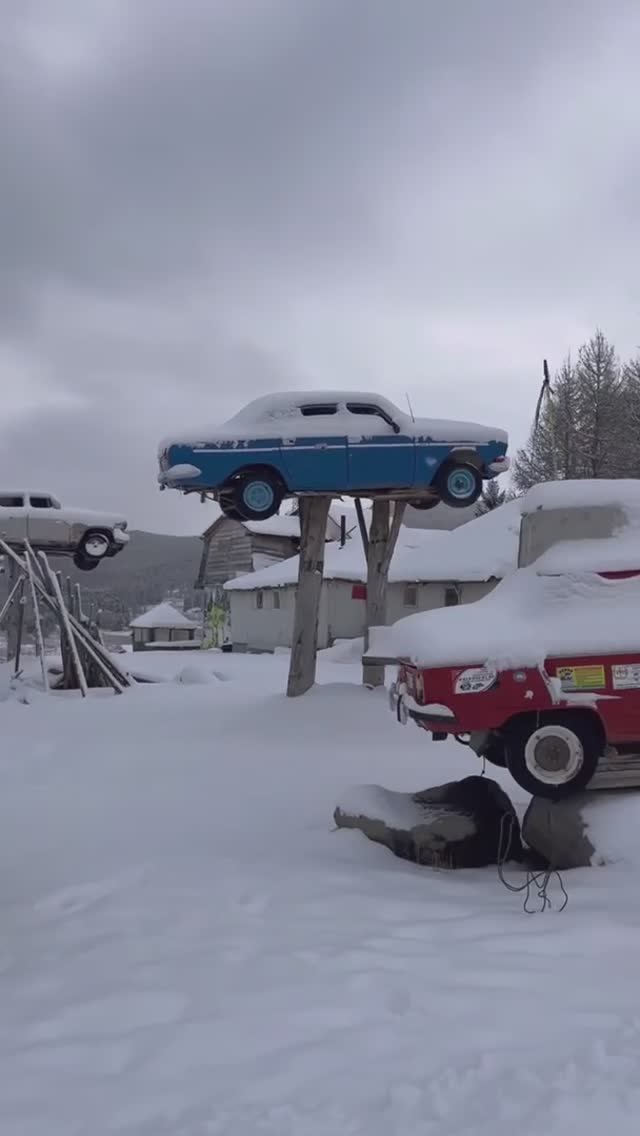 «Застава у Михалыча» на Улуганском тракте (парящие машины) Алтай!