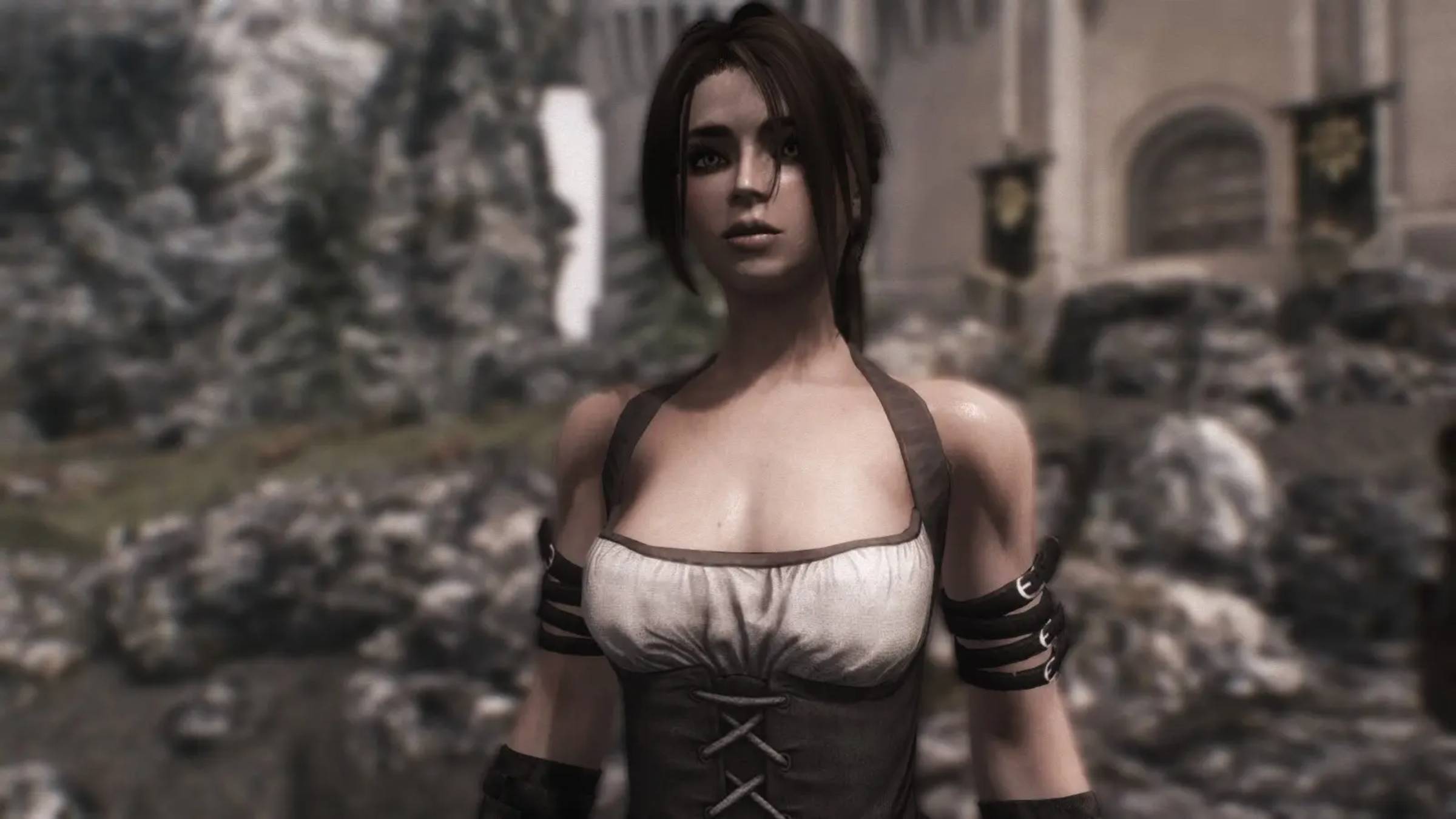 Нарезки со стримов - Общаемся с женщинами в Skyrim