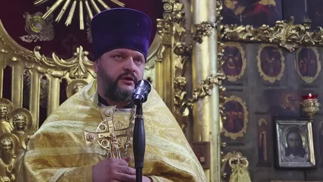 Проповедь иерея Максима Подшибякина  в  Неделю 21-ю по Пятидесятнице  2.11.2025