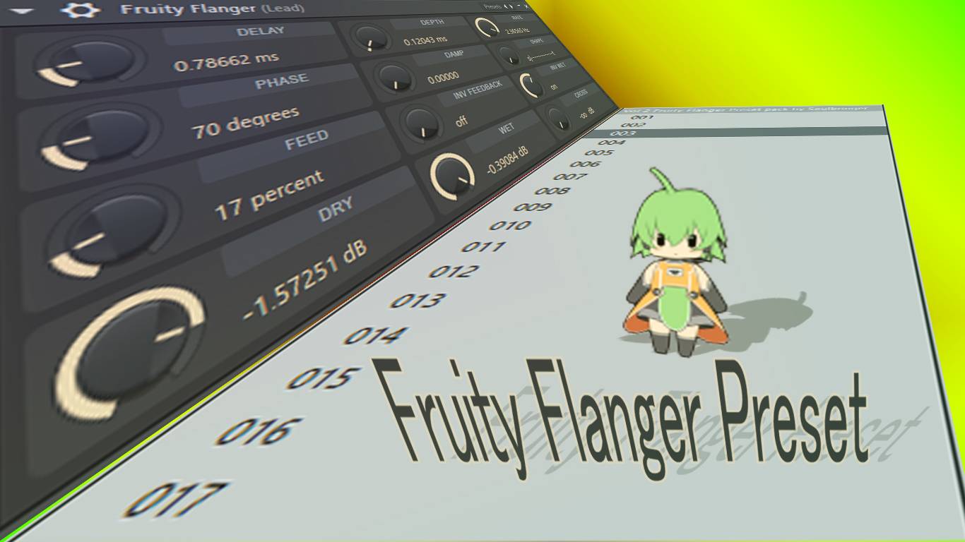 Vol 2 Fruity Flanger Preset pack by Soulbringer