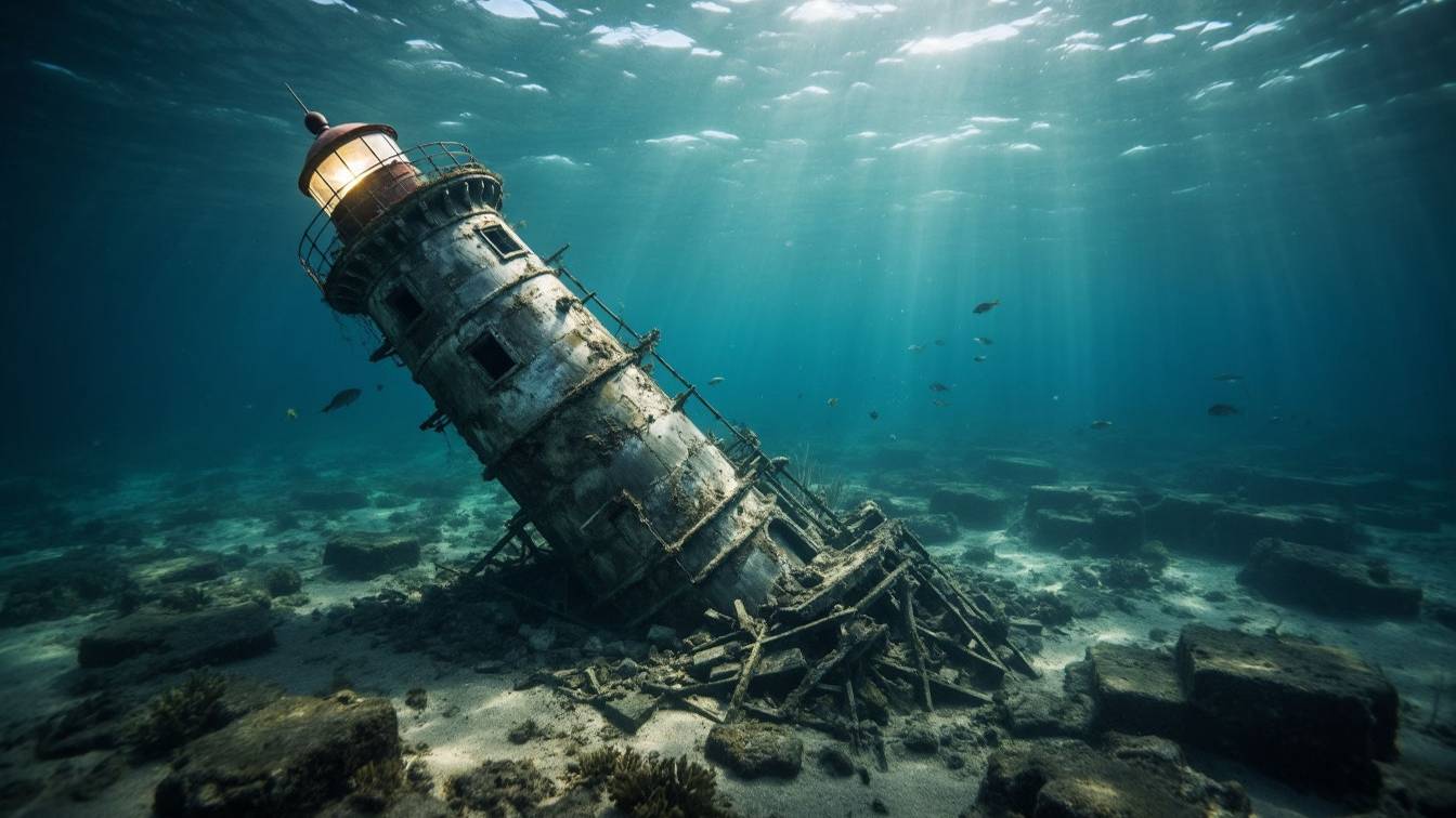 Затонувший город под Байкалом — "Теон-Шамар" и древняя сеть энергетических узлов