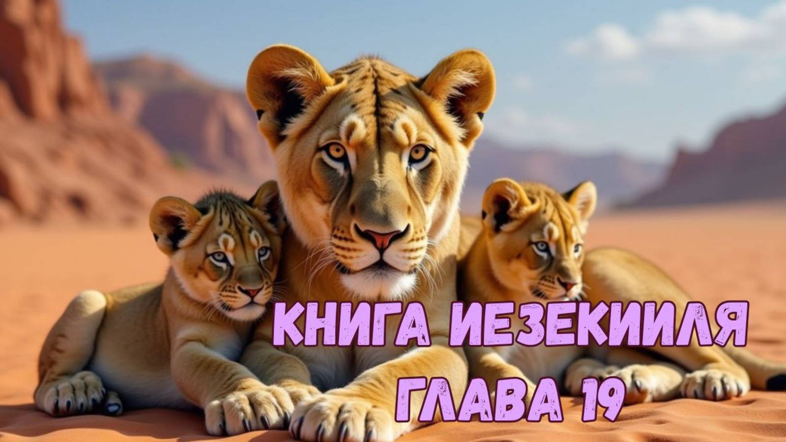 Иезекииль 19