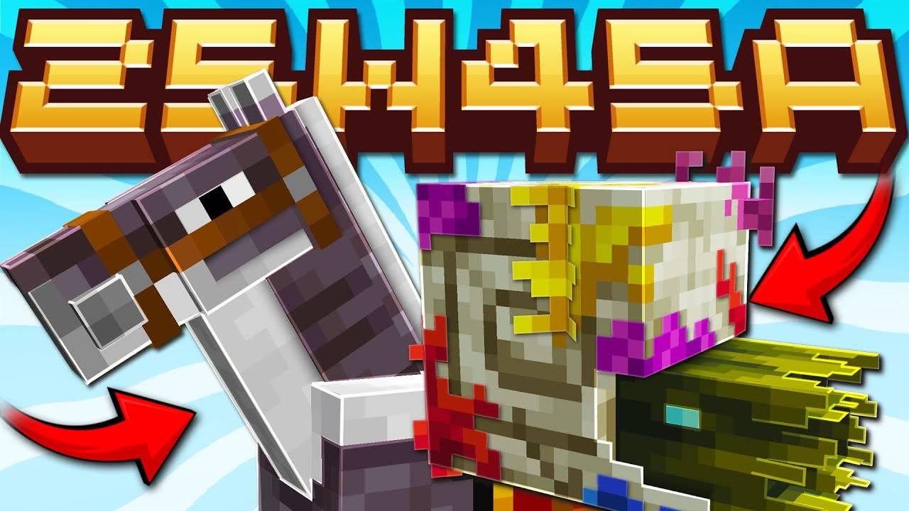 Майнкрафт 1.22 обновление! 25w45a | Коралловый Зомби Наутилус и новая Броня | Майнкрафт Обзор