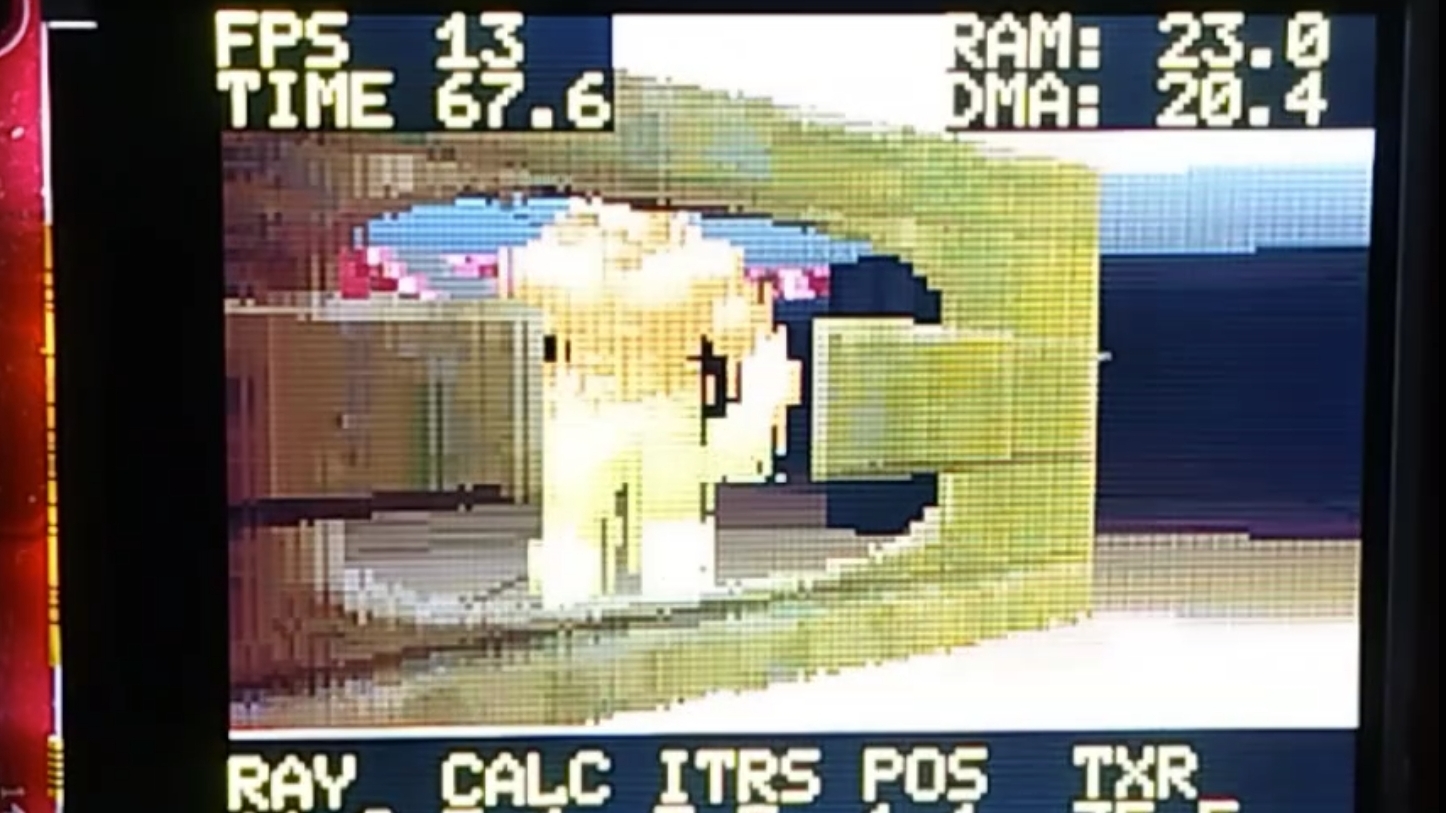 RayCast на ESP32. Часть 14. Sprites