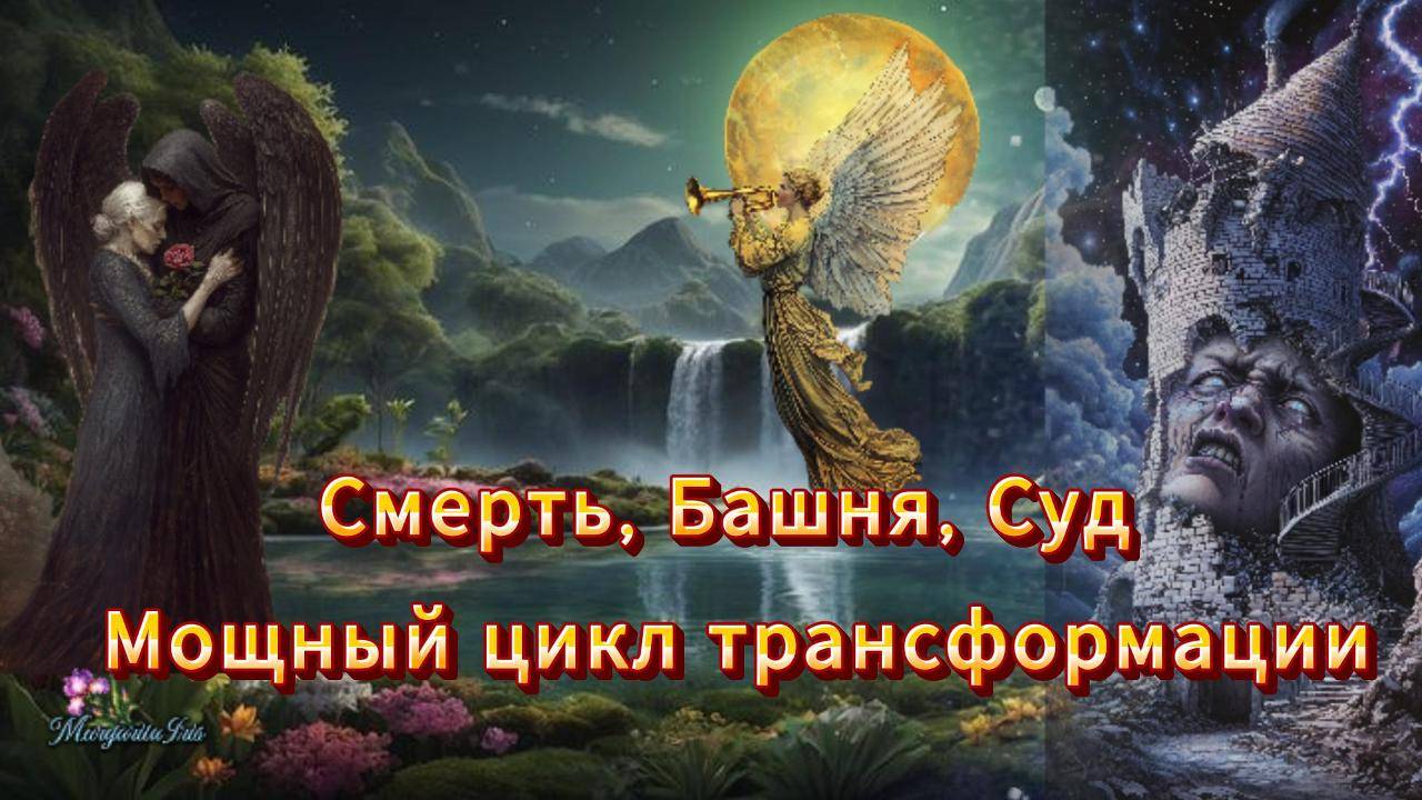 Смерть🔥 Башня ✨Суд - глубинные перемены для личного роста и обновления🔮