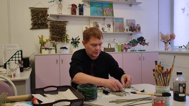 плетение из трубочек Исаков Дмитрий