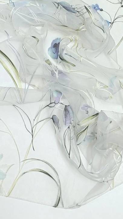 Органза Голд Текстиль арт. 1244918-2 col. голубой