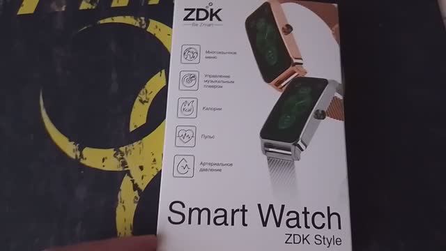Обзор и распаковка фитнес-браслета ZDK ZX19 Silver