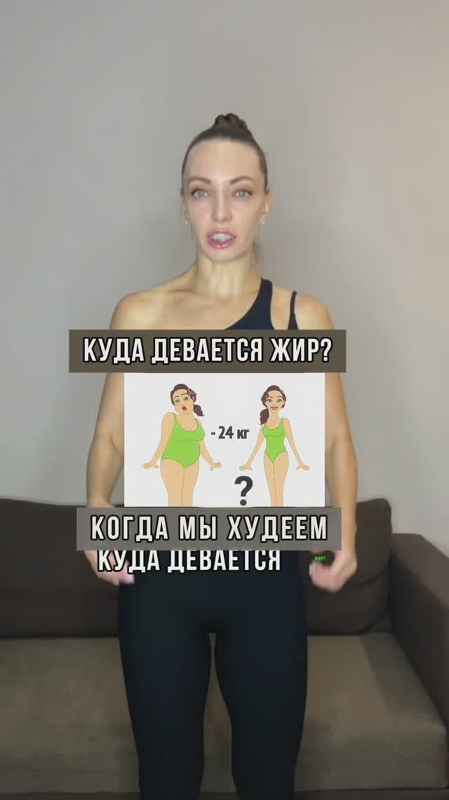 Куда девается жир? Когда мы худеем