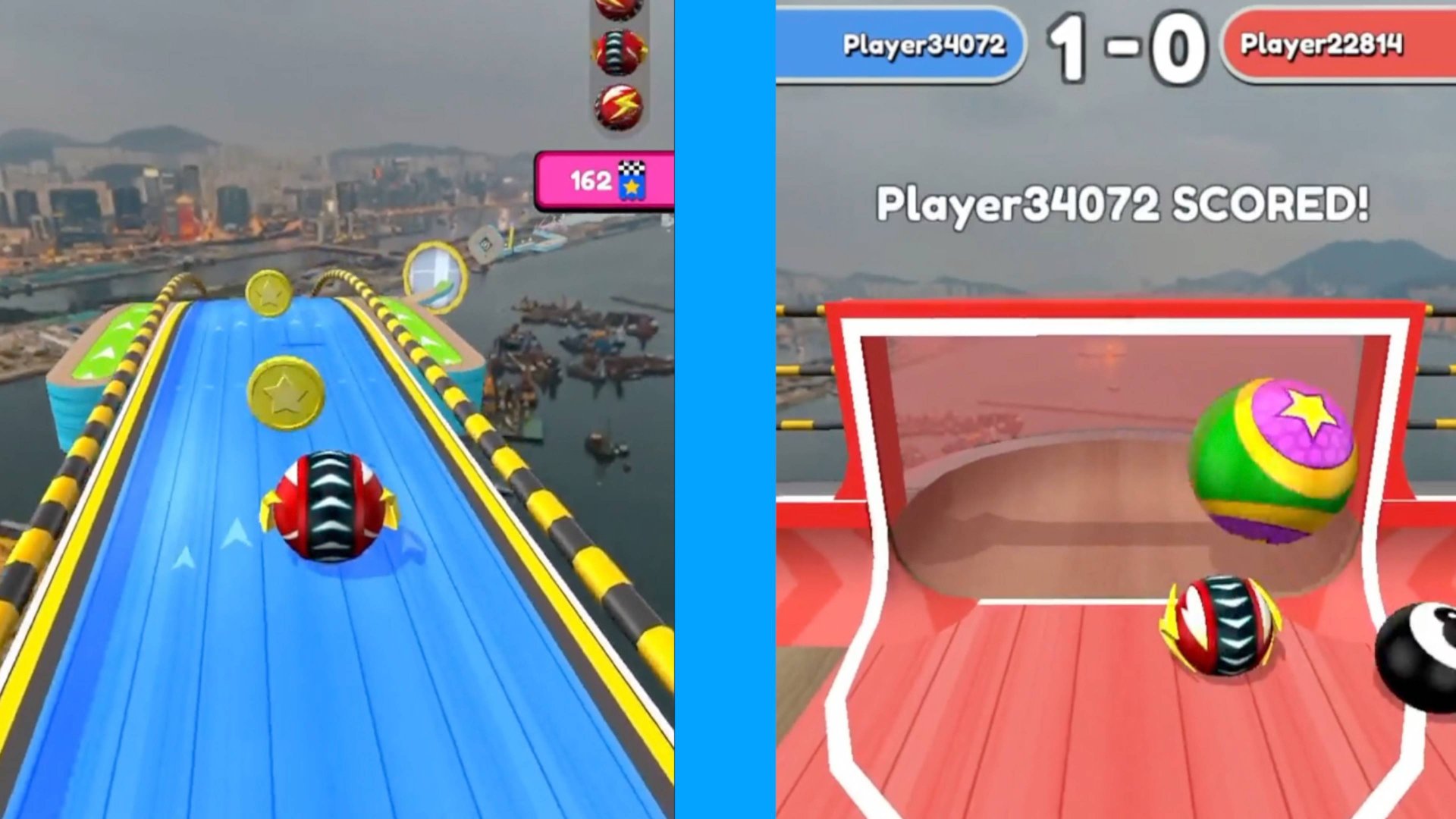 Going balls All Levels Gameplay IOS Android Going Balls level 1128 Bonus level Goal ball