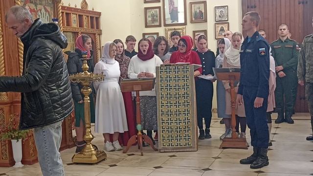 Детский образцовый академический хор "Соловушка" с. Рощино - Богородице Дево, радуйся