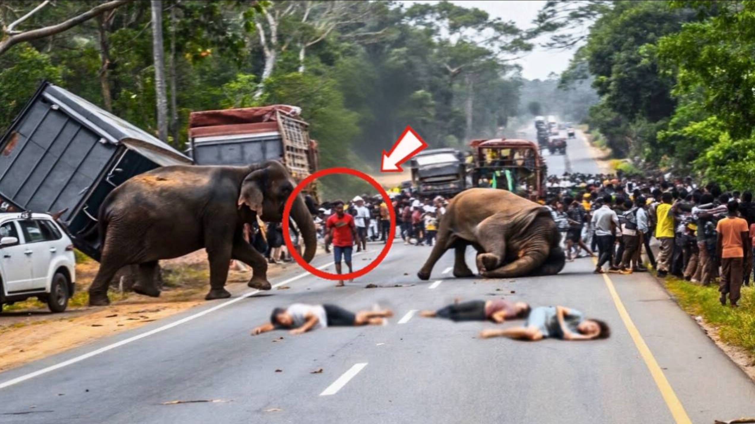 Когда Природа Напоминает, Кто Тут Главный — 60 Диких встреч животных, снятых на камеру