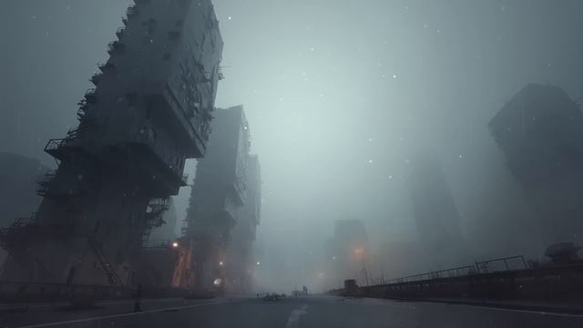 Collapse - Dystopian Sleep Ambient Music - Relaxing Dark Ambient Journey