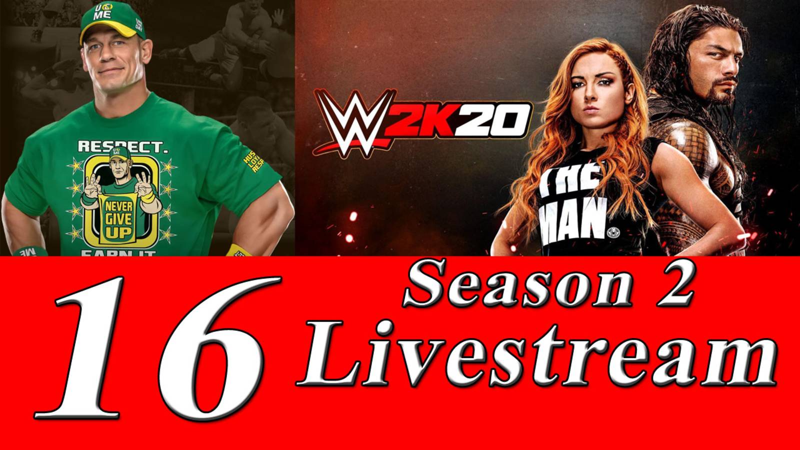 Соревновательный стрим by Captain Miller (WWE 2K20) №16 [SEASON 2]