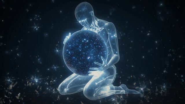 Celestial Guardian of Life 🌌 2 Hour Emotional Ambience  Galaxy Sphere & Silver Tears  Infinite