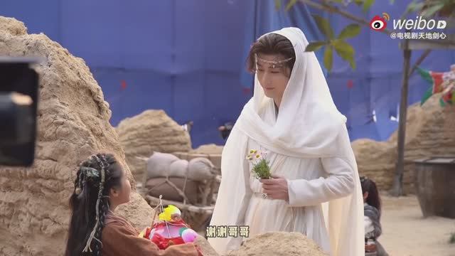 Закадровые съемки дорамы "Лиса-Сваха: Ван Цюань" ( Небо и Земля - Меч Сердце)