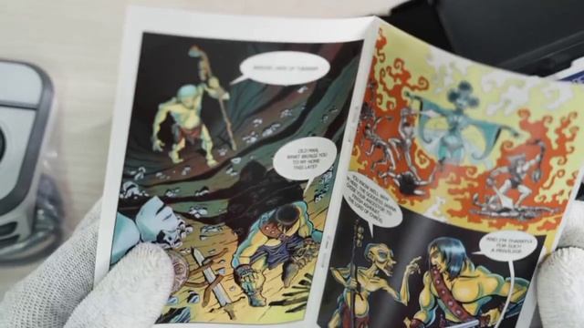 Распаковка Home Computer Heroes Collection 1 для Evercade