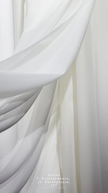 Тюль – востребованный элемент в любом интерьере!