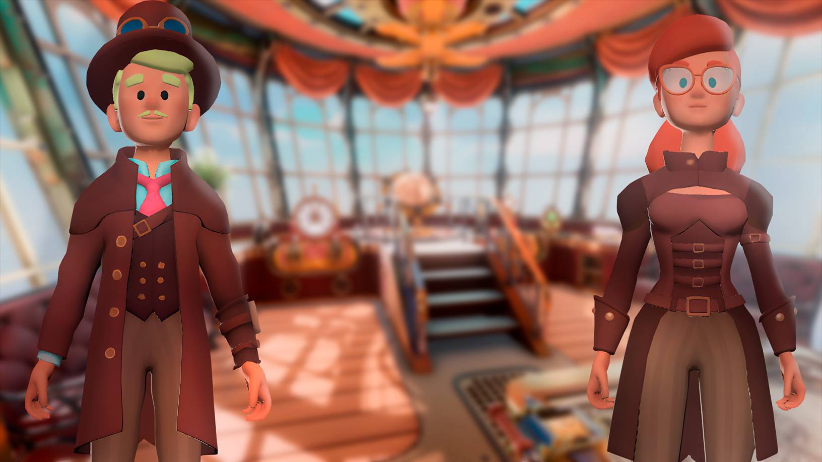 Дирижабль, ага (Escape Simulator: Steampunk) (Л)