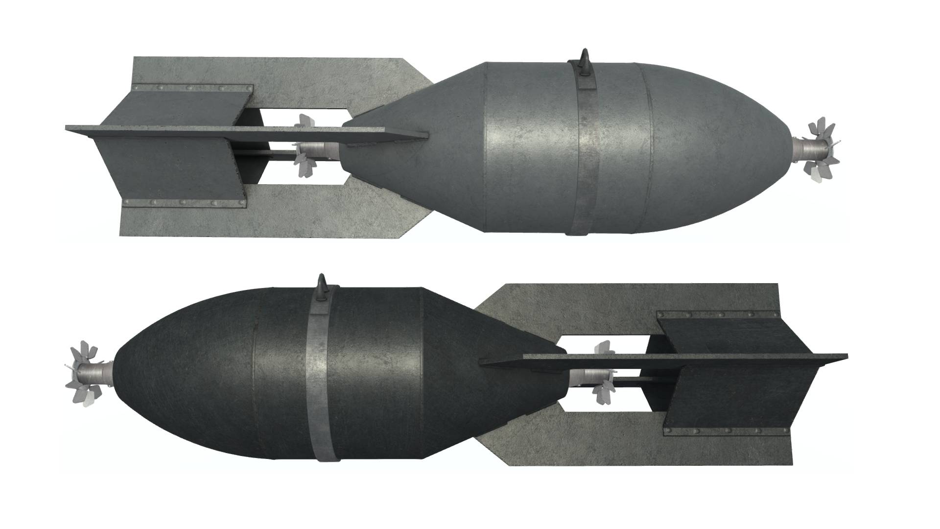 3D модель. Авиабомба ФАБ-100 (100 кг) СССР.
