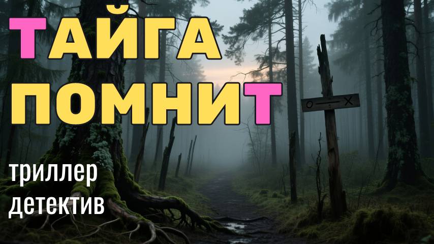 Аудиокнига "ТАЙГА ПОМНИТ" (триллер, детектив)