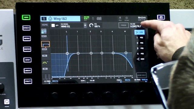 Behringer Wing 104 - Усиление, Регулировка, Баланс, Фантомное питание