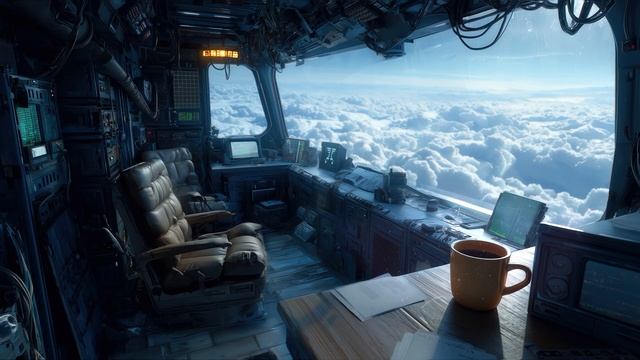 Hot Coffee & Long Goodbye - Vaporwave & Deep Nostalgia Ambient from a Lonely Cockpit