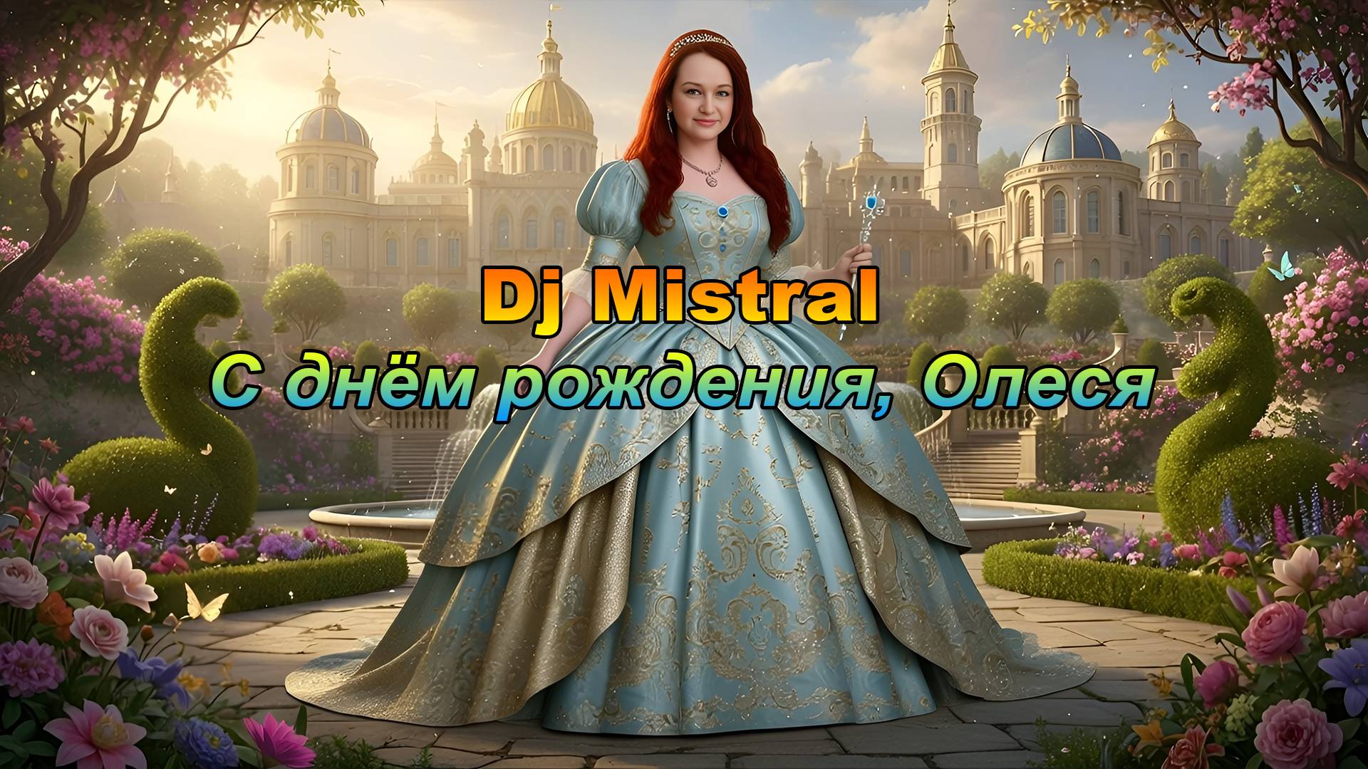 Dj Mistral - С днём рождения, Олеся