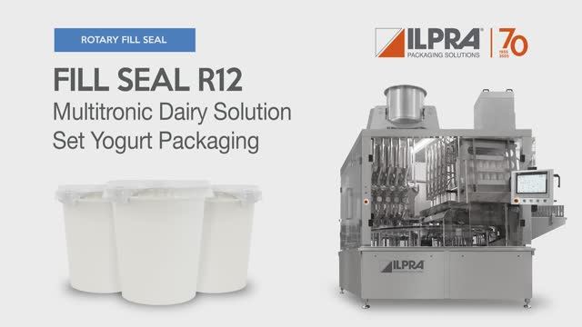 Fill Seal R12 - Решение для молочной промышленности - Упаковка йогурта