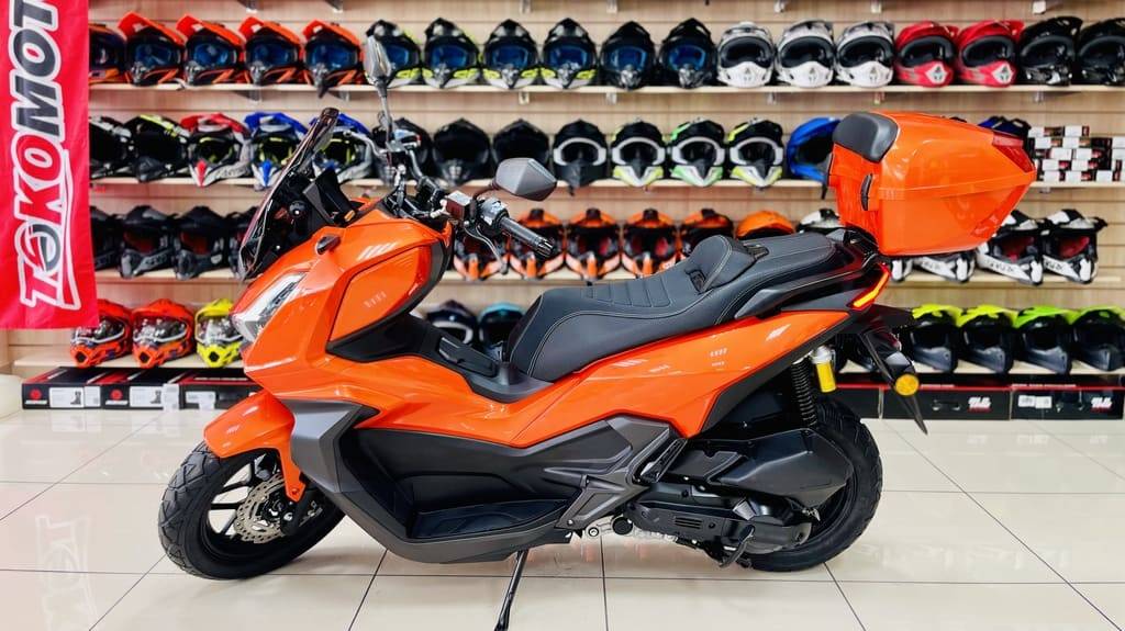 Скутер BC Х1 ВОДЯНОЙ ABC РЫЖИЙ. оранжевый