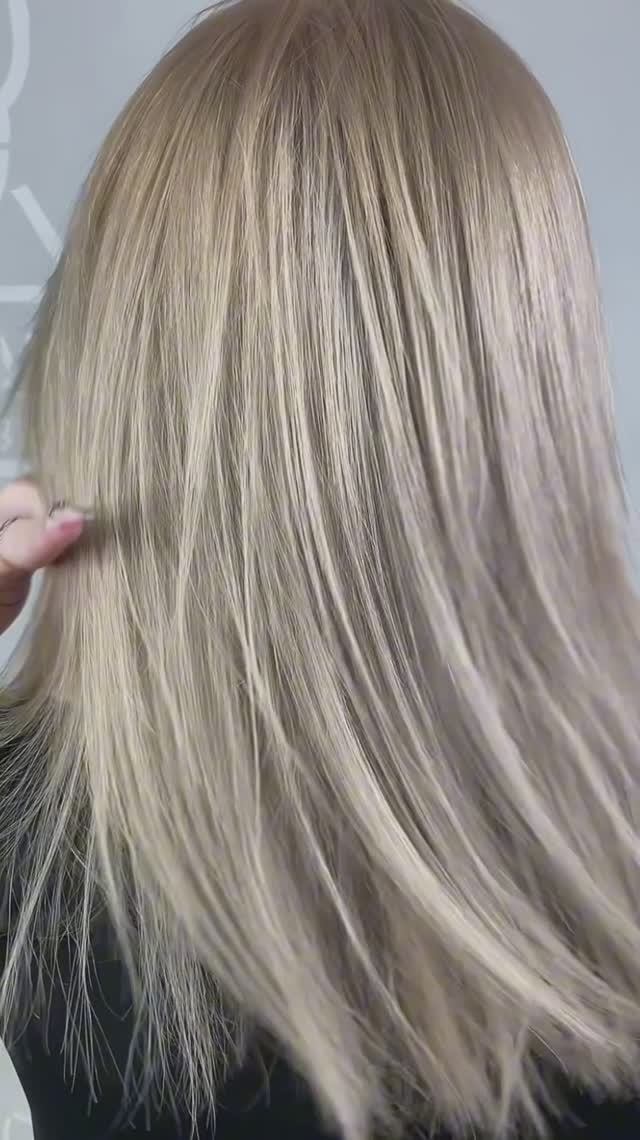 Блонд и рыжего? Возможно! До и после