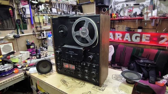 2 часть ПОДАРКИ КЛУБУ РЕТРОЧЕ ОТ ДРУЗЕЙ ПОДПИСЧИКОВ КАТУШЕЧНЫЙ МАГНИТОФОН ИЛЕТЬ 102-1 СТЕРЕО М ЦЕНТР