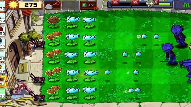 Прохожу PVZ 1 level 1-7 2 кампания