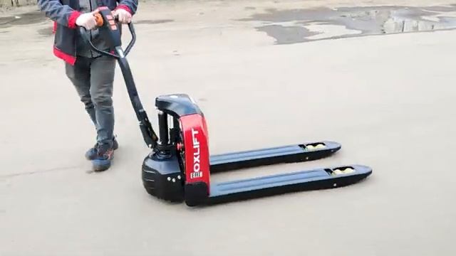Самоходная Электрическая Тележка CBD20J-Li3 Li-Ion OXLIFT 2000 кг ВИДЕООБЗОР