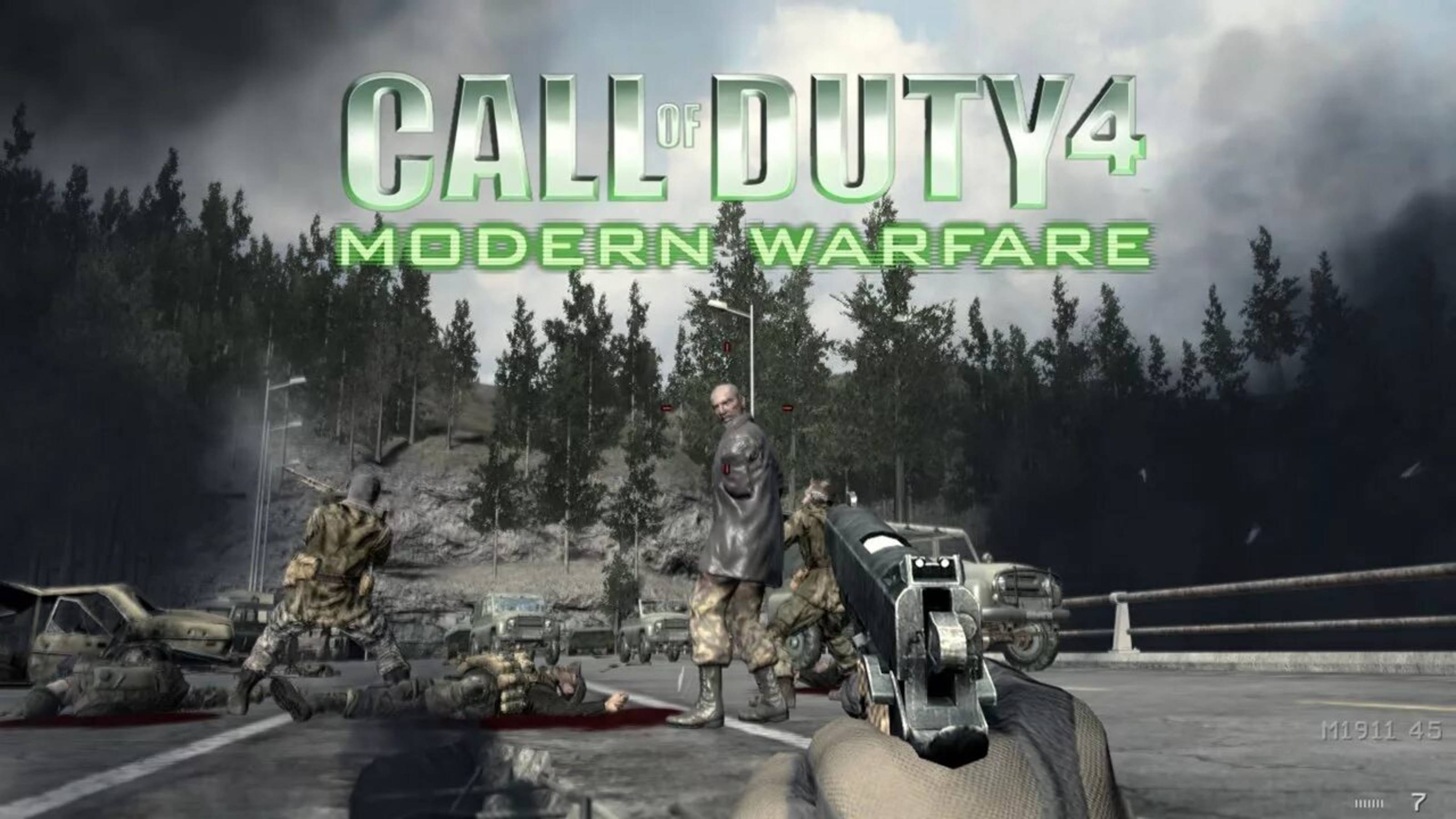 полное прохождение Call of Duty 4: Modern Warfare ФИНАЛ