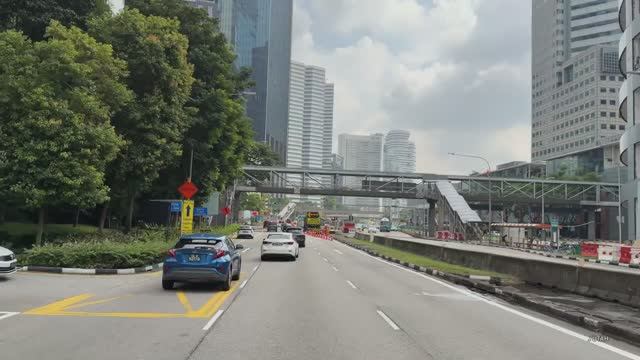 Сингапур в формате 4K - Тропические небоскребы - Живописная поездка