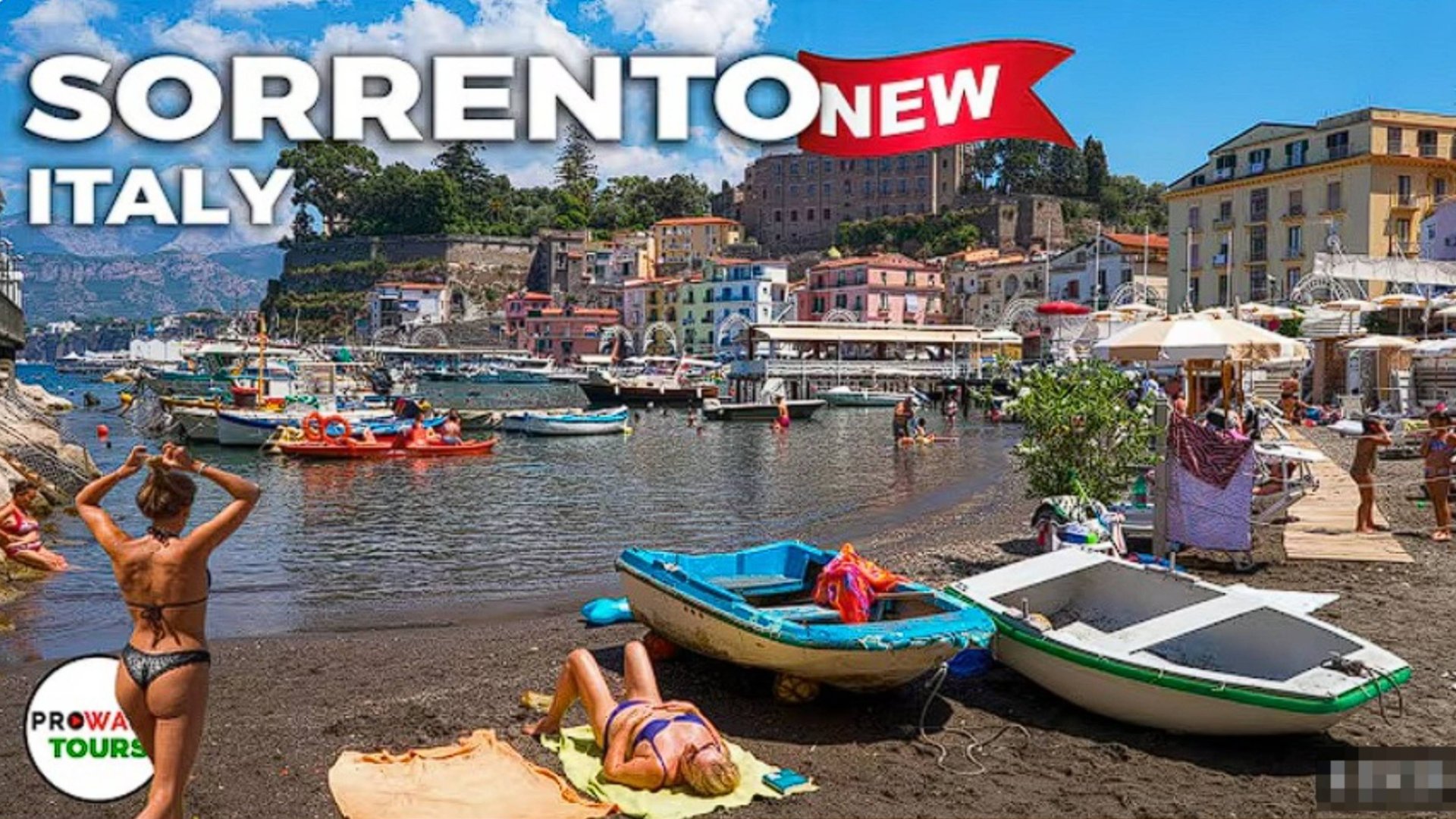 🚶 SmartTV 4К ➤ 🌺 Пешеходная экскурсия по Сорренто, Италия! 🌺