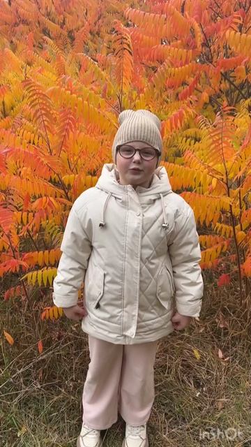 "Осеннее задание", Читает: Микиашвили Милана, 6 лет