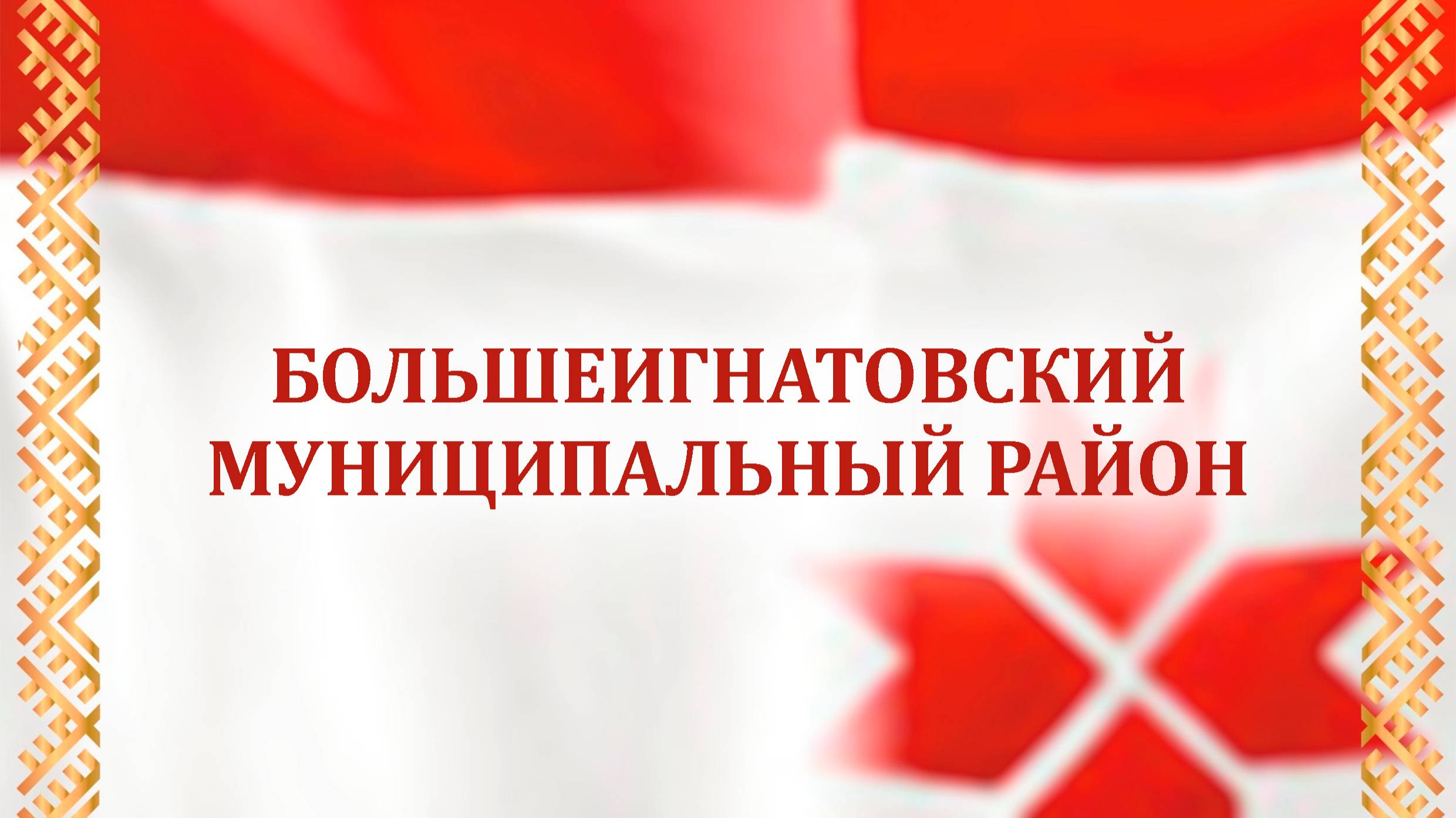 Отчетный концерт Большеигнатовского района 02.11.2025 г.