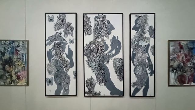 Выставка Олега Яхнина на Большой Морской, 38