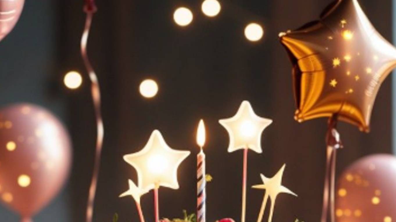 Самое красивое поздравление С Днем Рождения Музыкальная открытка на День Рождения!