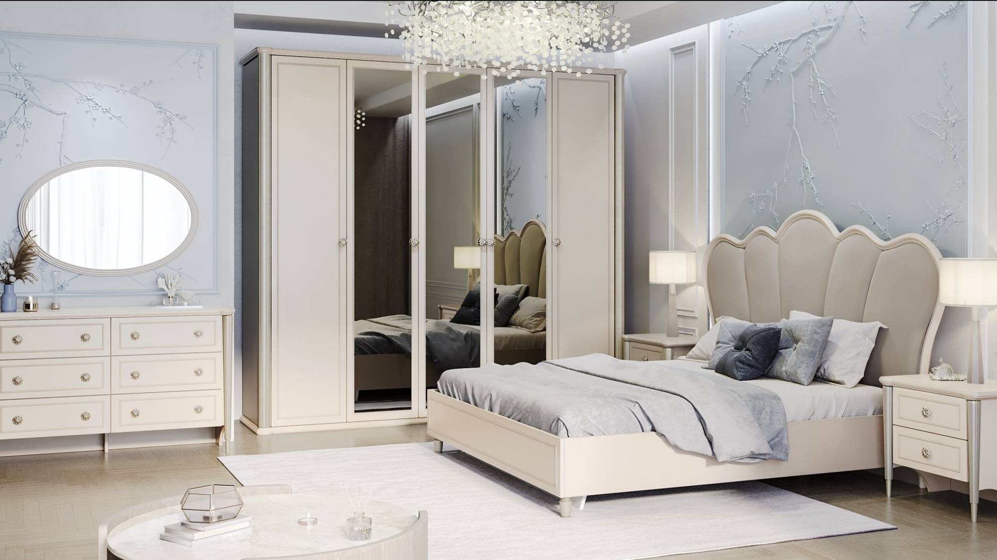 Спальня «Диана» — новинка в стиле венецианской классики