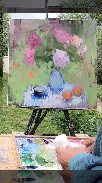 ПИОНЫ - НОВЫЙ КУРС ЖИВОПИСИ