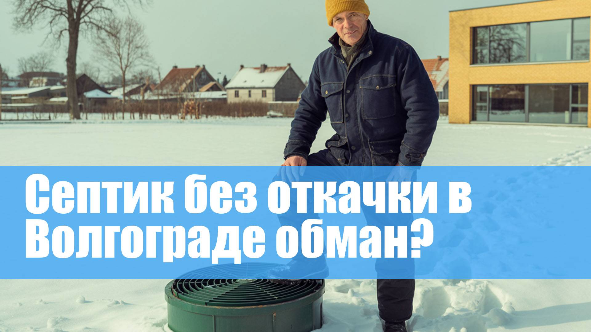Септики без обслуживания можно ли верить рекламе? | СМАРТ-СЕПТИК Волгоград