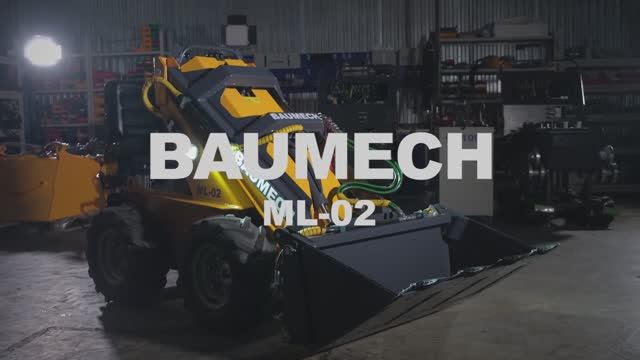Мини-погрузчик BAUMECH ML-02. Сделано в России!
