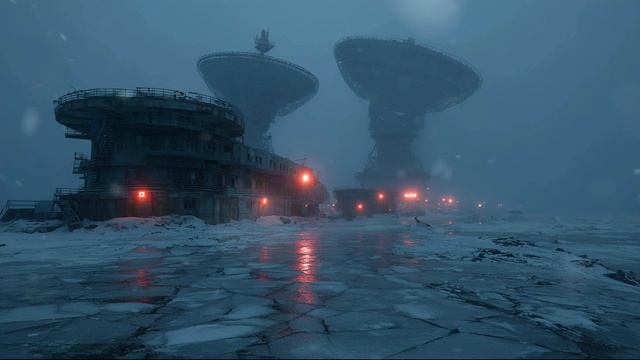 Frozen Signal ｜ Abandoned Military Base in the Ice ｜ Dark Ambient Music for Deep Focus