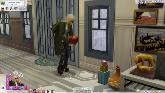 Симс 4 Летсплей - "Осторожно! Нортоны" - С Новым Годом!