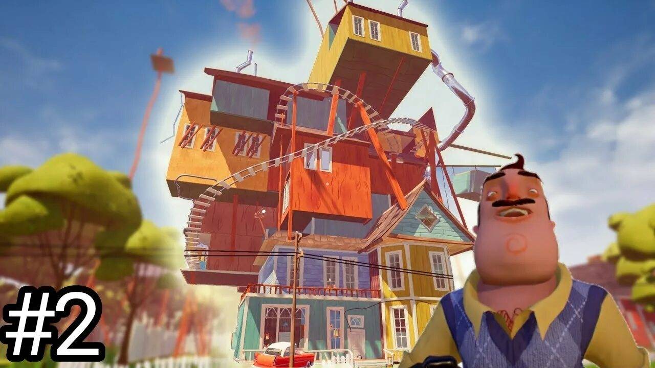 ПРИВЕТ СОСЕД,АКТ 3!!!В ИГРЕ Hello Neghbor!!!#2